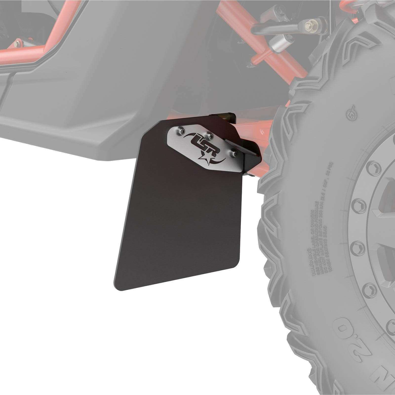 715004865 Lonestar Racing Mud Flaps with Brackets